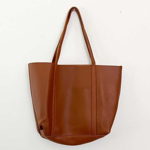 henny+lev | Bags | Henny Lev Cognac Brown Danielle Tote Bag | Poshmark